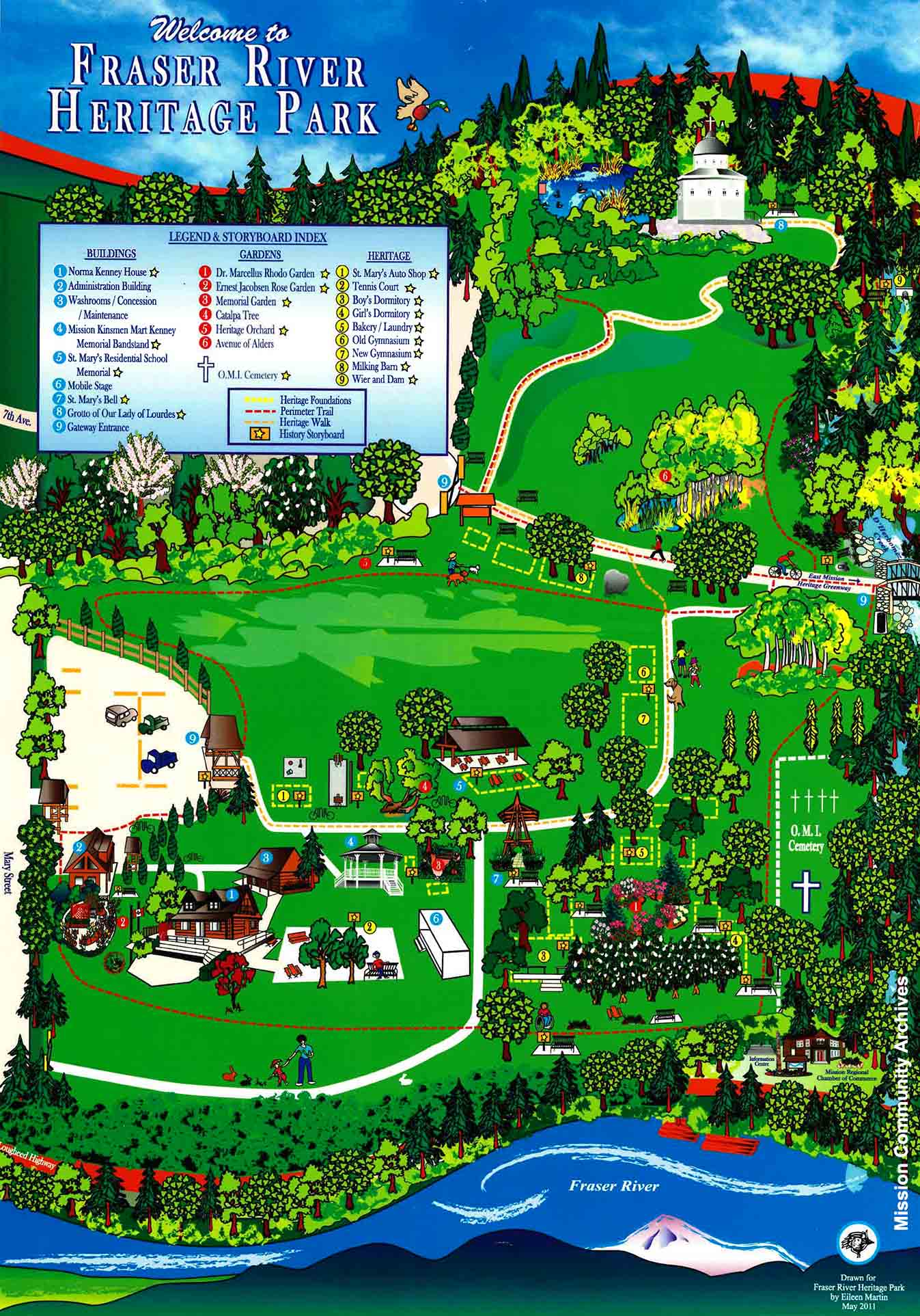 Cultural Exchanges in the Fraser River Heritage Park